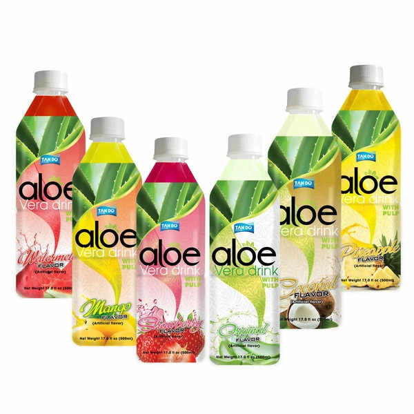 Tan Do Aloe Vera Flavored Low-Fat Passion Fruit & Aloe Vera Juice Drink ...