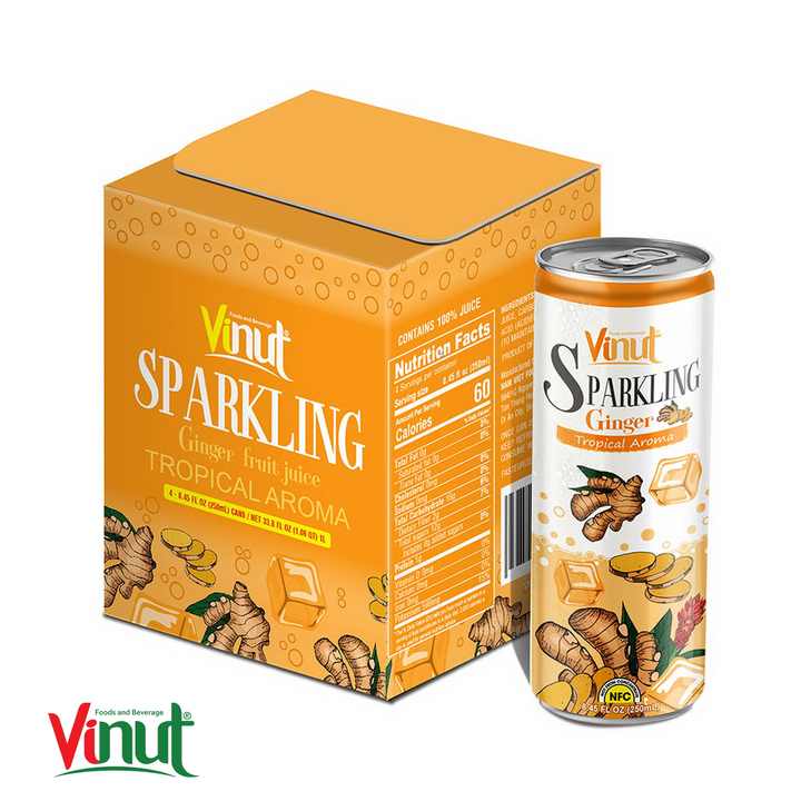 Venta al por mayor 250ml VINUT Box 4 latas Bebidas carbonatadas Aroma ...