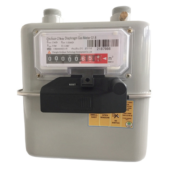 G1.6 Amr Diaphragm Wireless Diaphragm Gas Meter Auto Reading Gas Meter - Buy Wireless Diaphragm ...